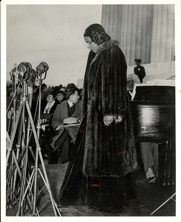 Marian Anderson At The Lincoln Memorial001 Rediscovering Black History