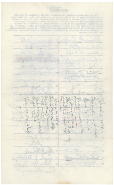 Cloture Motion for the Civil Rights Act of 1964 [back] (NAID 5635105 ...