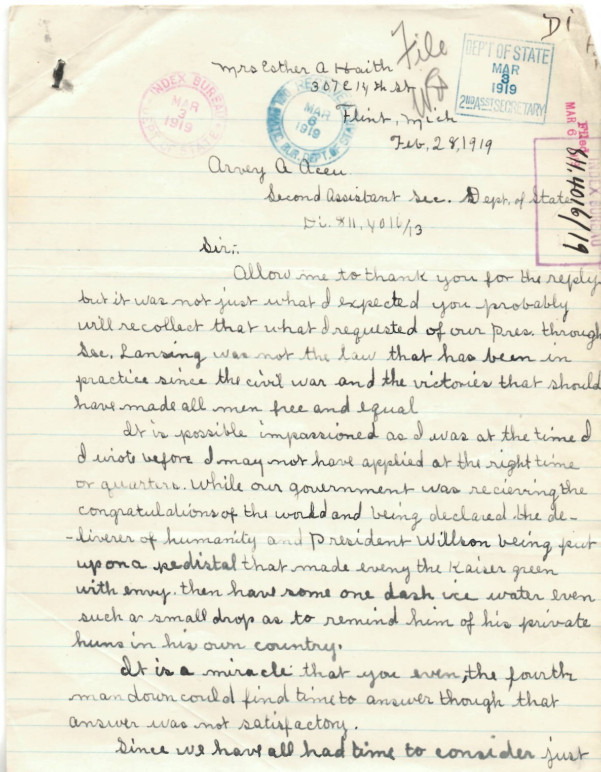 Institutional Racism in Woodrow Wilson’s America – Rediscovering Black ...